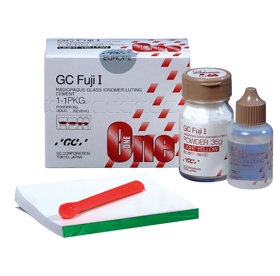 GC Europe Fuji I 1-1 Pack Light Yellow 201670 - Henry Schein - UK