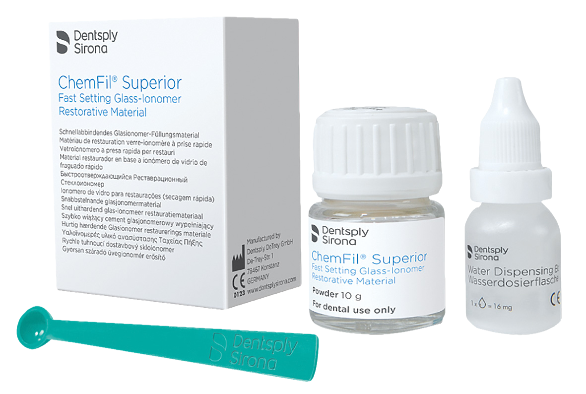 Dentsply Sirona Chemfil Superior Glass Ionomer 2 Light 10g 204512 - Henry Schein - UK