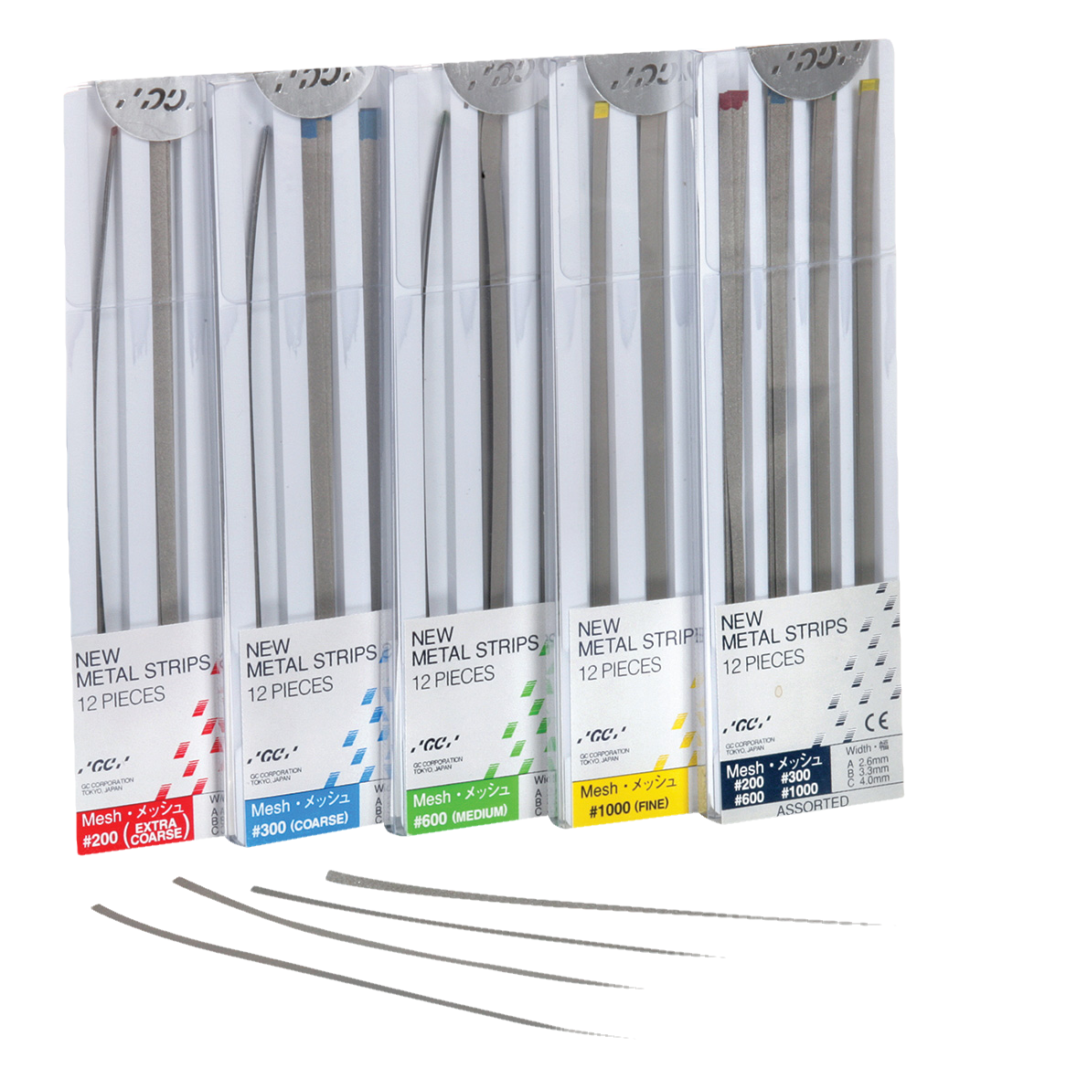 GC Europe Metal Strip Polishing Yellow 12pk 215196 - Henry Schein - UK
