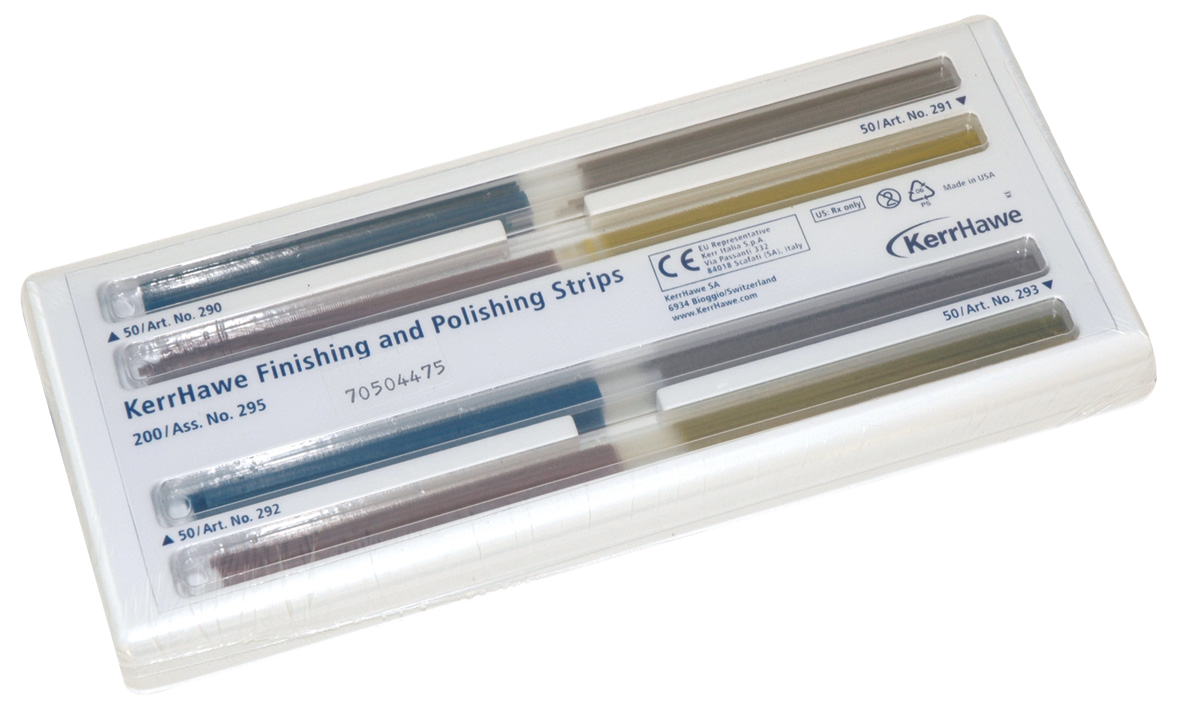 Kerr Finishing & Polishing Strip Assorted 200pk 215295 - Henry Schein - UK