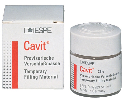3M Cavit Temporary Filling Red Hard Jar 28g 436021 - Henry Schein - UK