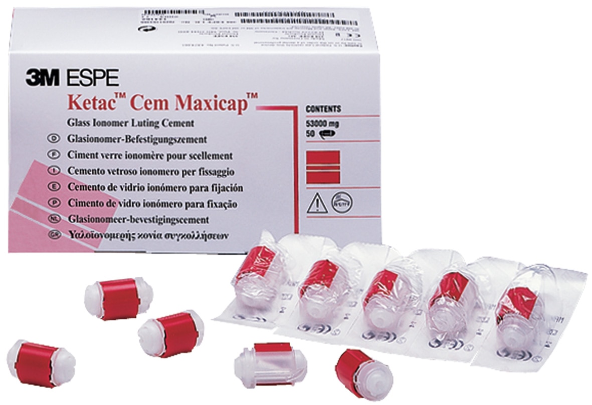 Ketac Cem Maxicap Capsule Blister Pack 50pk
