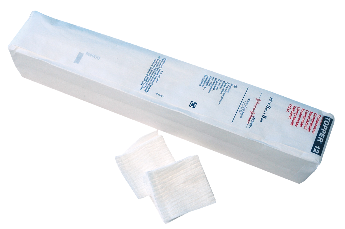 Systagenix Topper 12 Swabs 5 x 5cm 200pk 504521 - Henry Schein - UK