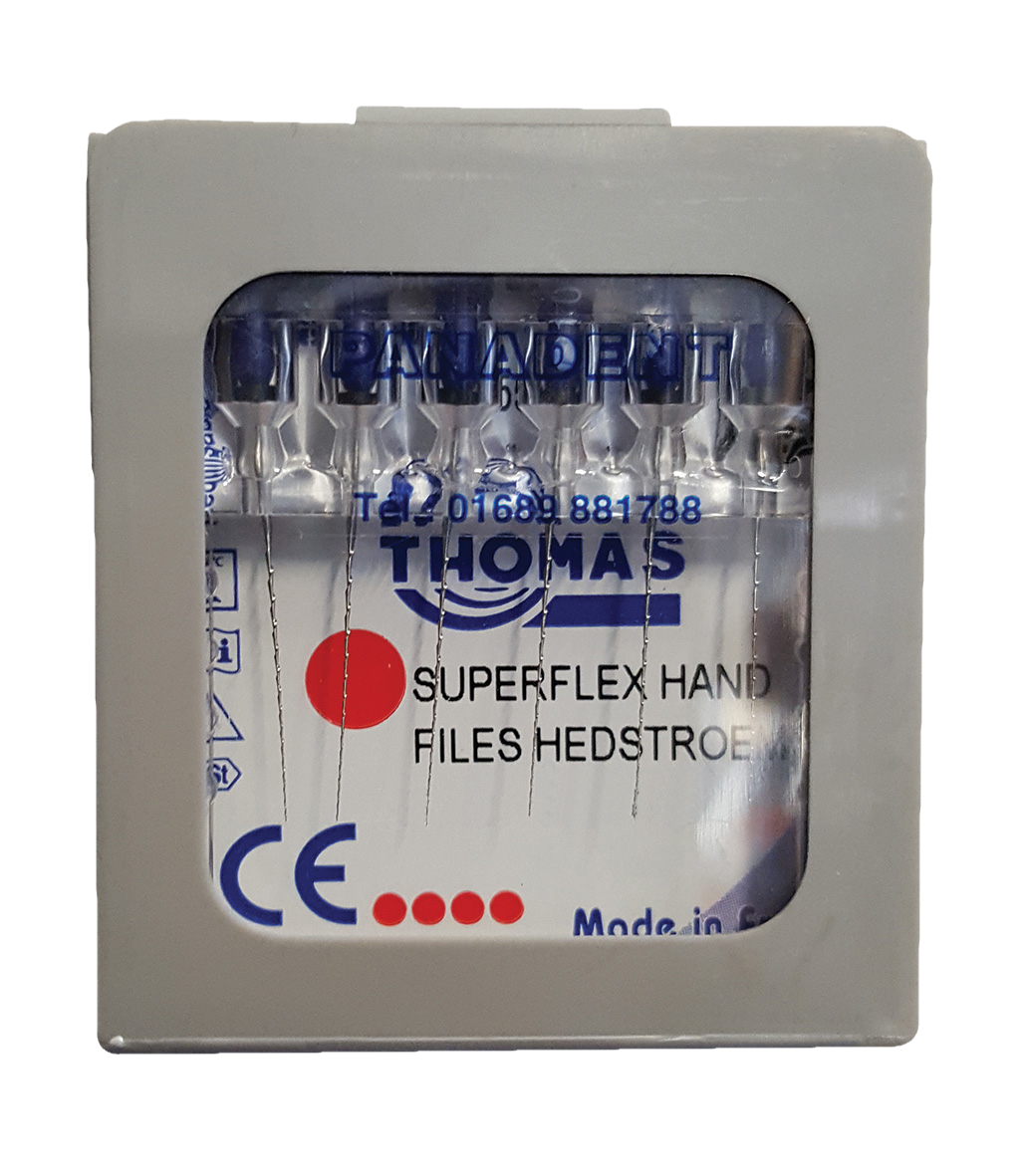 Thomas Bayer Thomas Superflex H Files 25mm 15 6pk 299515 - Henry Schein ...