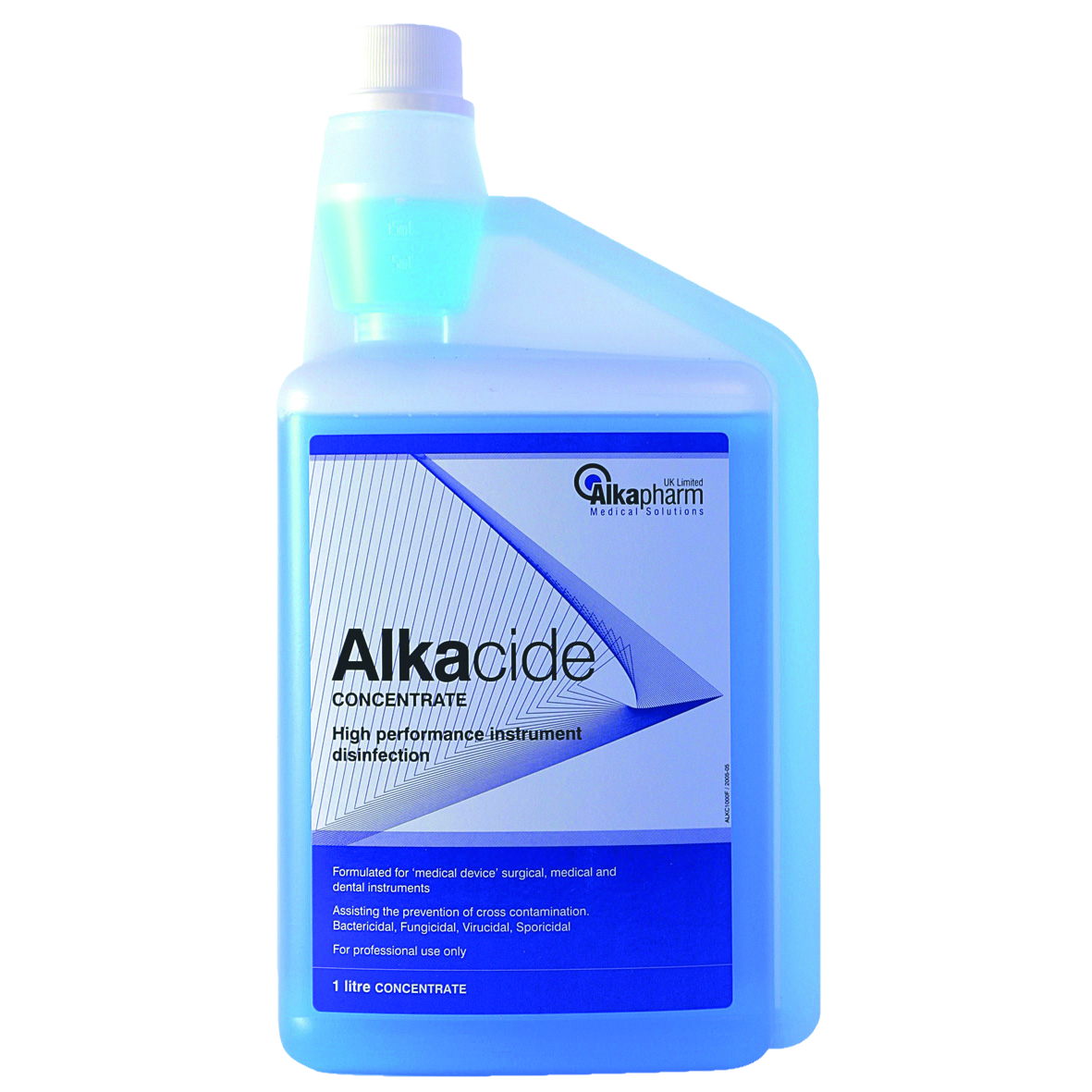 Alkapharm Alkacide Instrument Disinfectant 1L 141402 - Henry Schein - UK