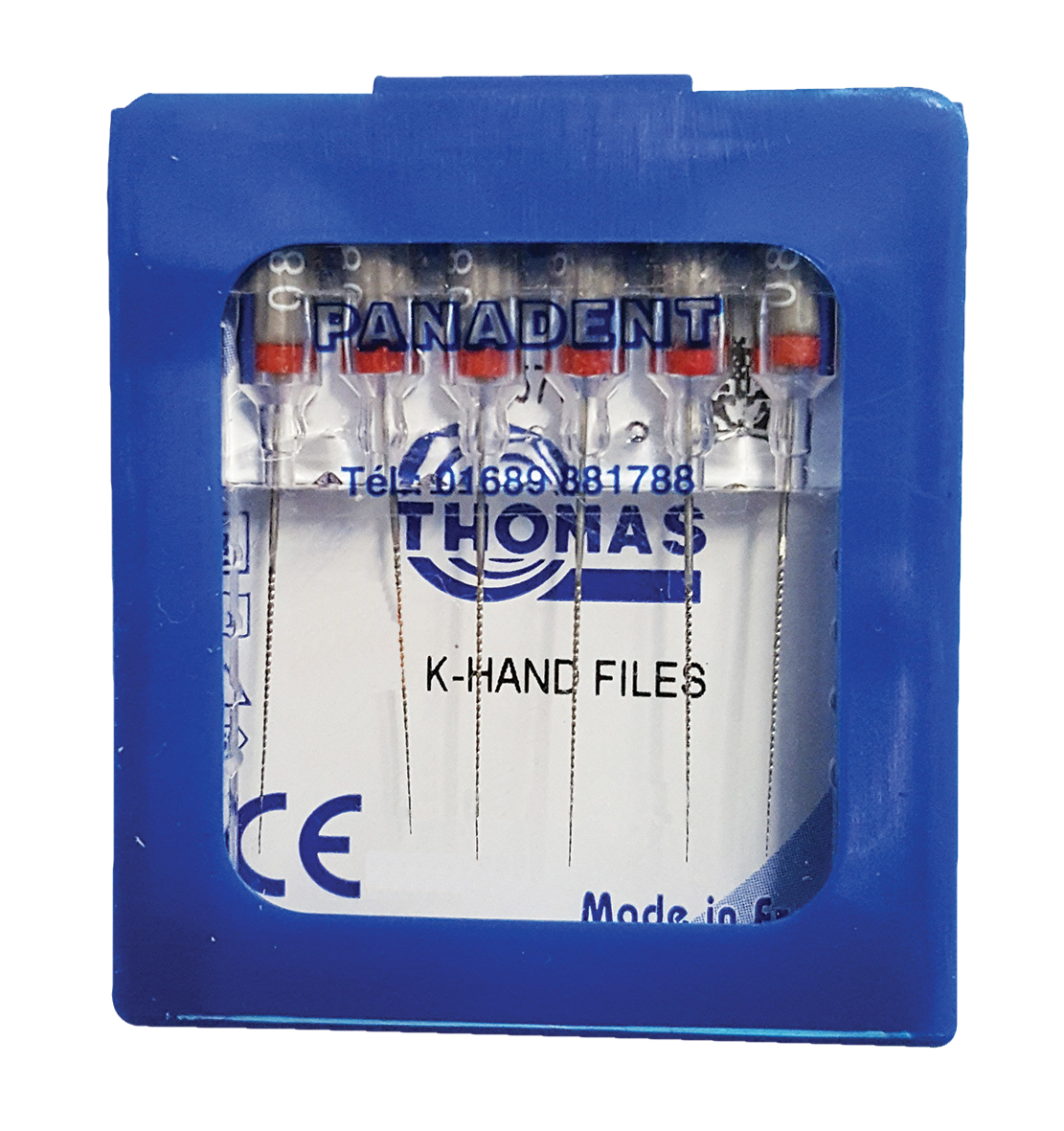 Thomas Bayer Thomas Hand Files 28mm 10 6pk 293810 - Henry Schein - UK