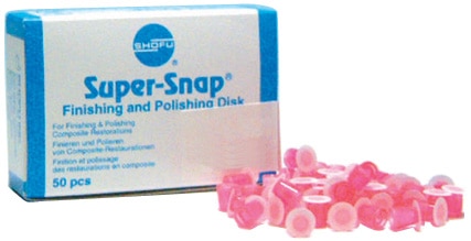 Super-Snap Disc L502 1/2"/12mm Dark Red X-Fine 50pk