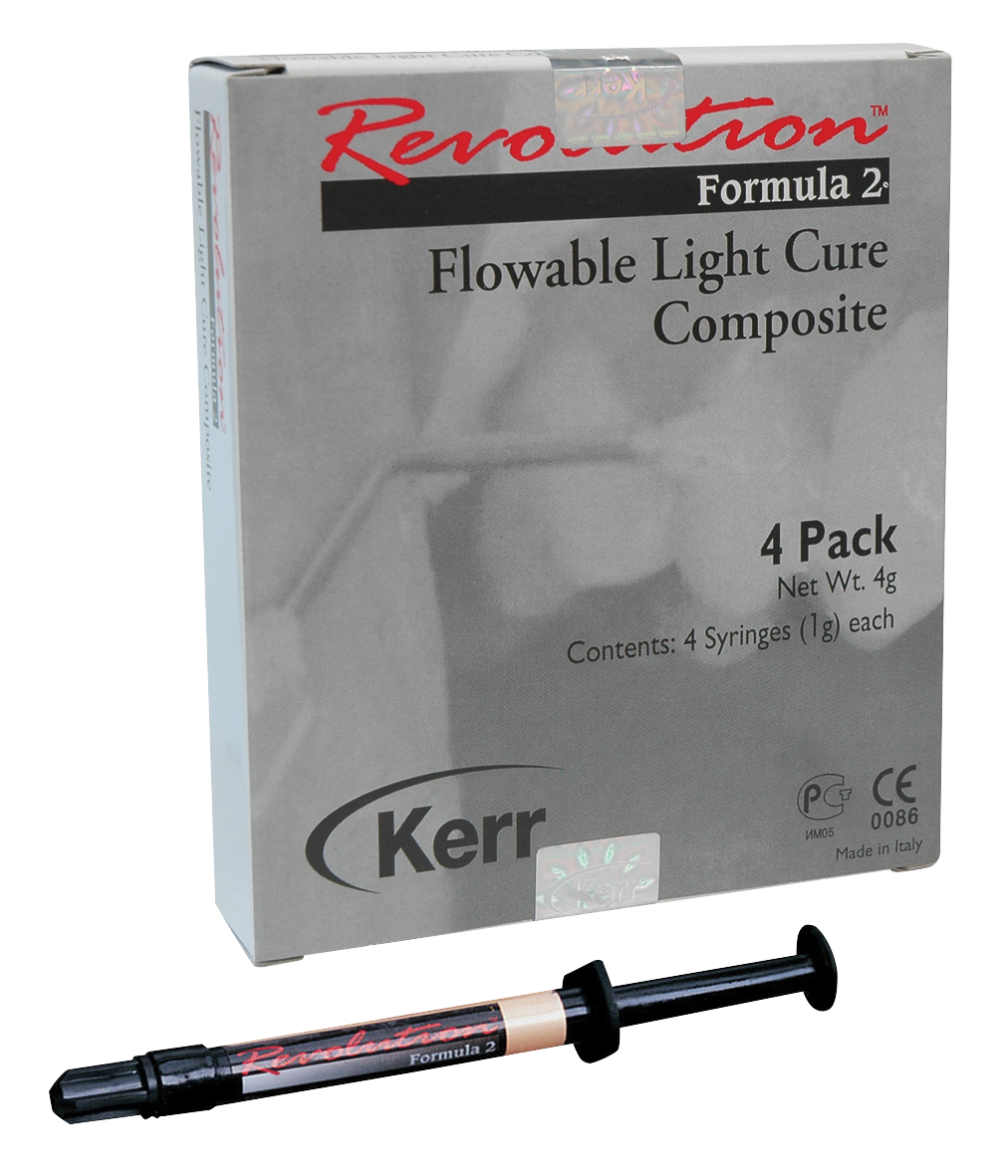 Kerr Revolution Syringe A3 1g 4pk & 20 Tip 230723 - Henry Schein - UK