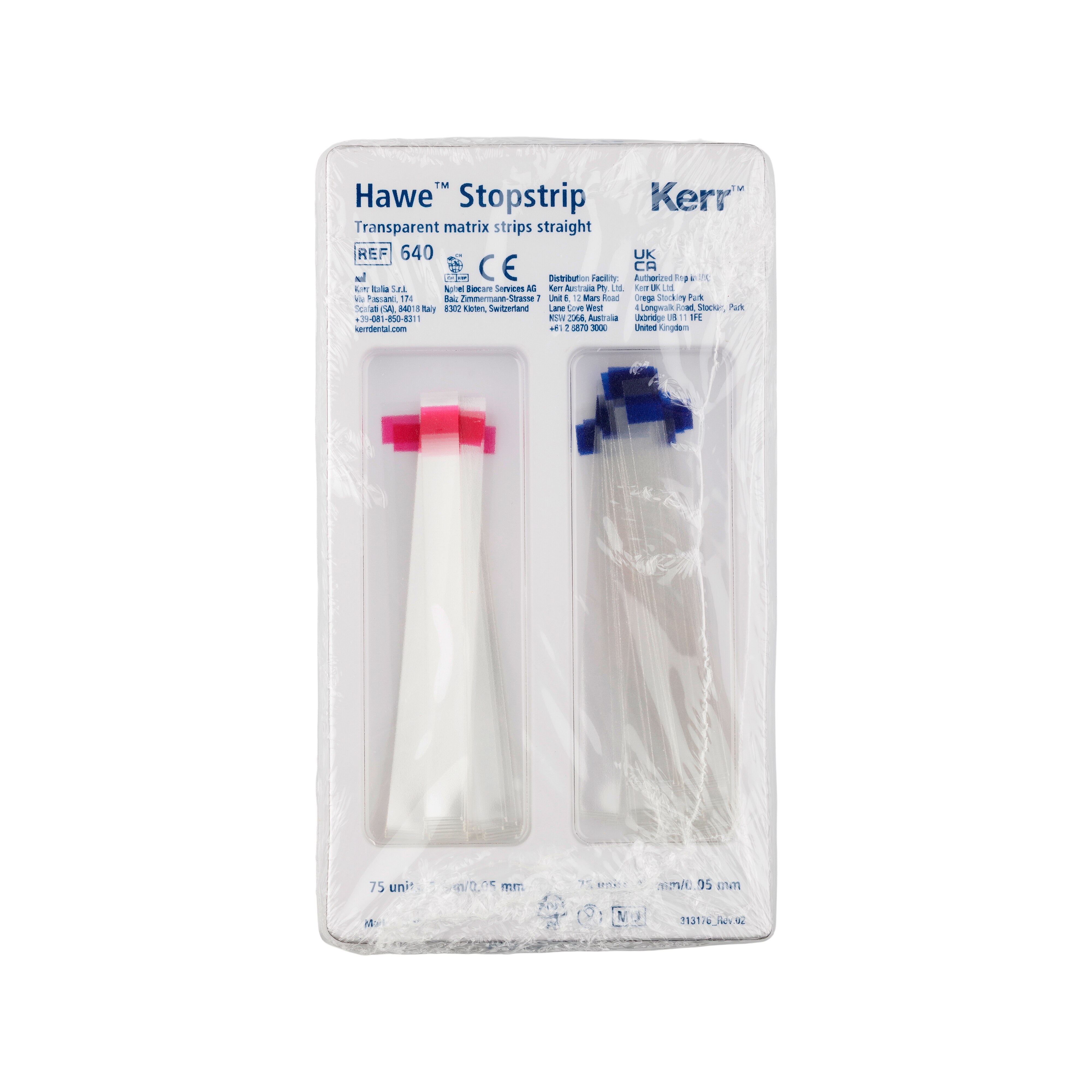 Kerr Hawe Stopstrip Matrix Strip Straight Assorted 150pk 215700 - Henry ...