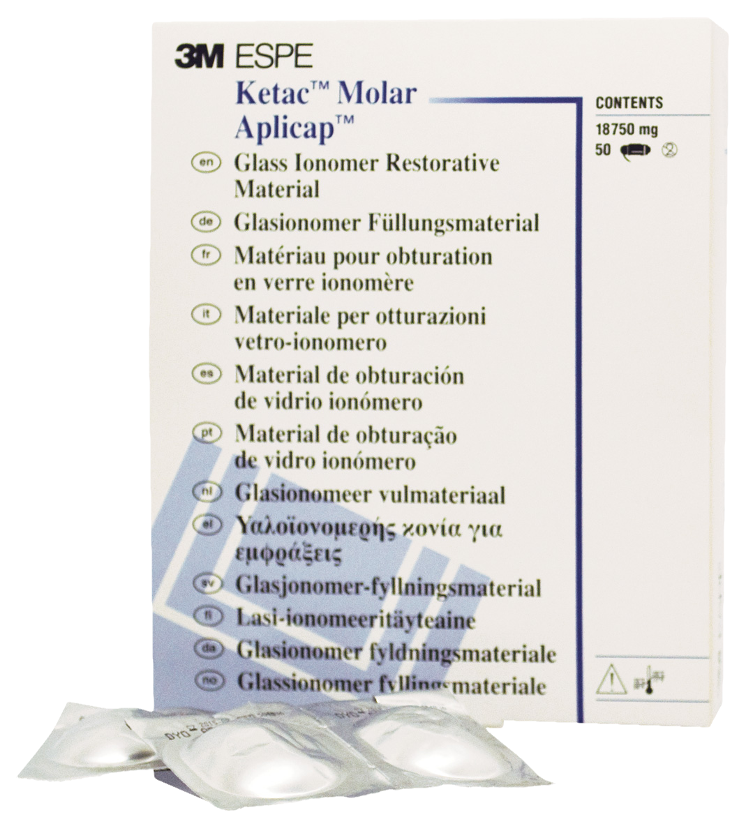 3M Ketac Molar Applicap Assorted 50pk 204440 - Henry Schein - UK