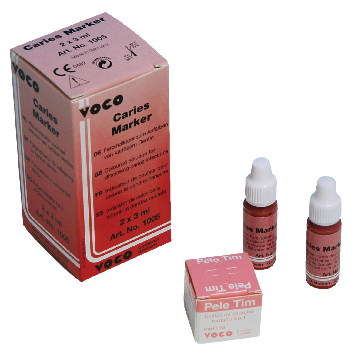 Voco Caries Marker Disclosing Solution 3ml 2pk 613570 - Henry Schein - UK