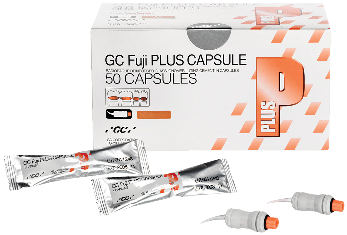 GC Europe Fuji Plus Capsules Yellow 50pk 432630 - Henry Schein - UK