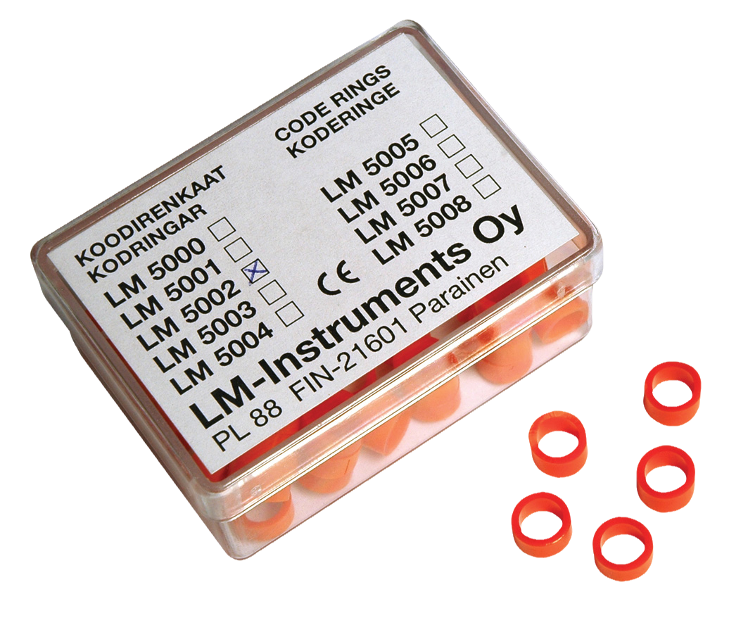 LM Dental Instrument Code Rings Orange 50pk 300152 - Henry Schein - UK
