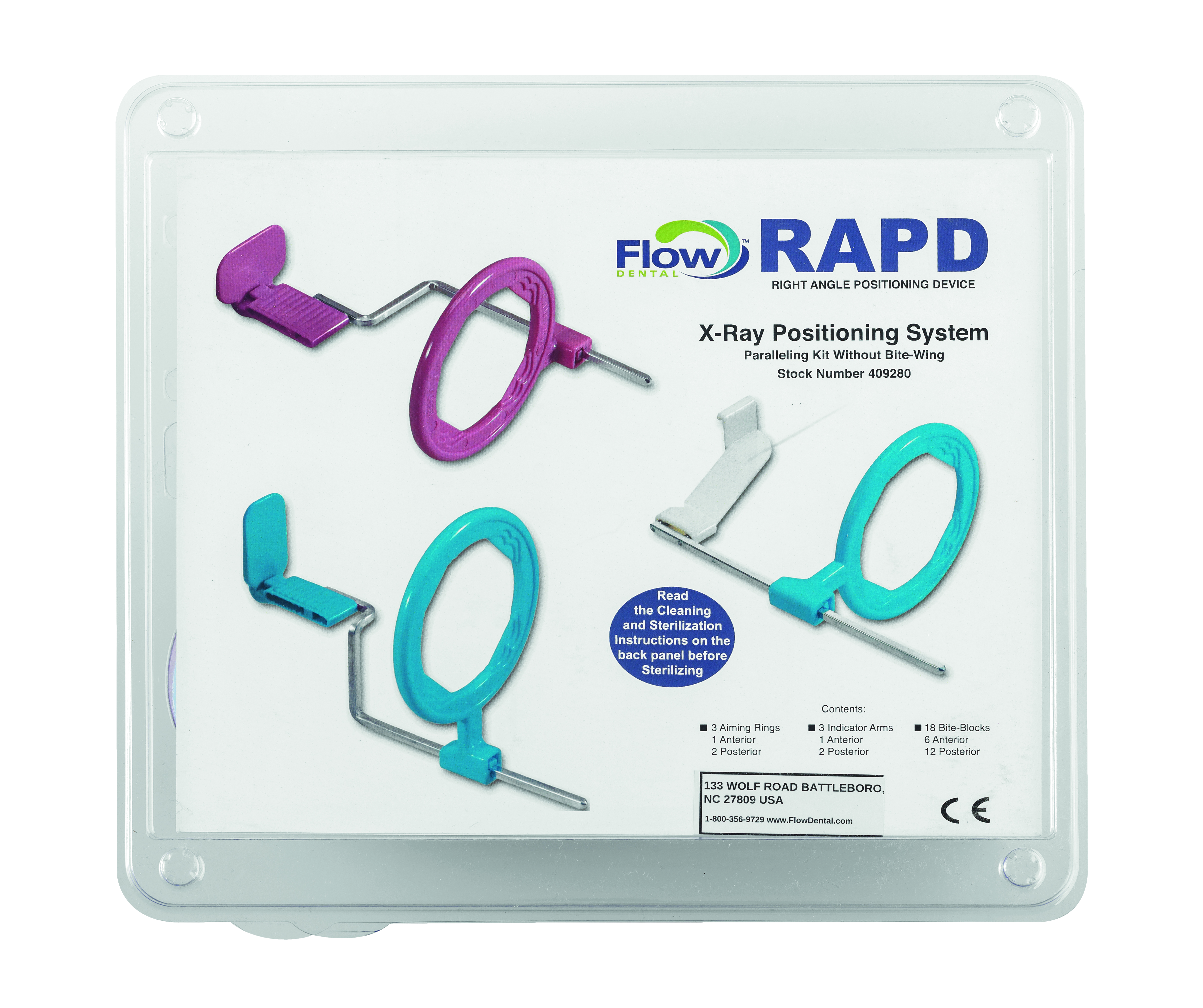 Flow X ray RAPD Paralleling Kit without Bite-Wing 592091 - Henry Schein ...