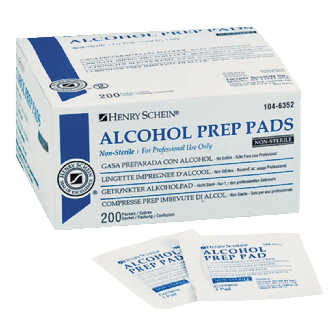 Henry Schein HS Alcohol Prep Pads 200pk 143202 - Henry Schein - UK