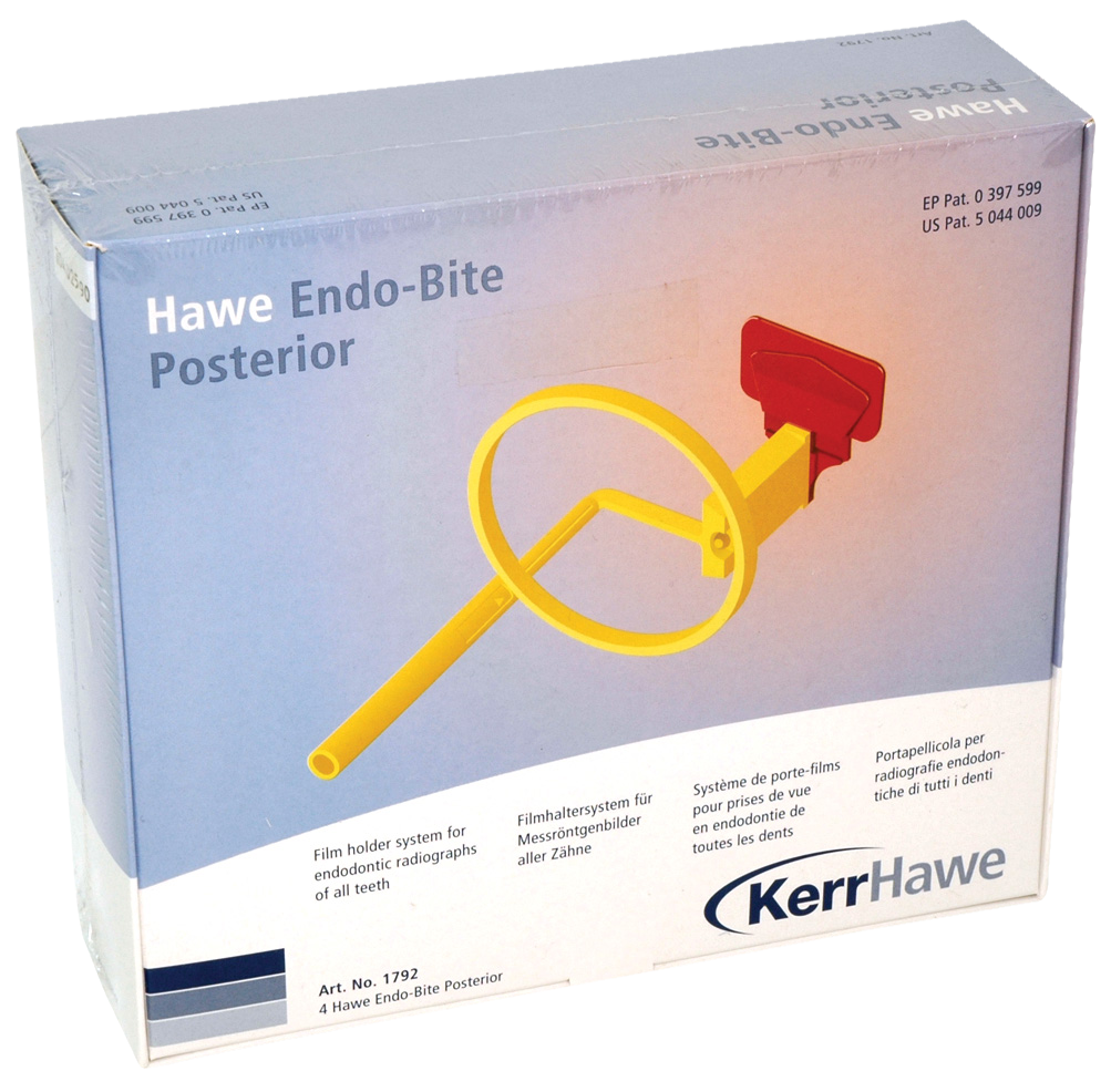 Kerr Endo-Bite Film Holder Posterior Red 4pk 850008 - Henry Schein ...