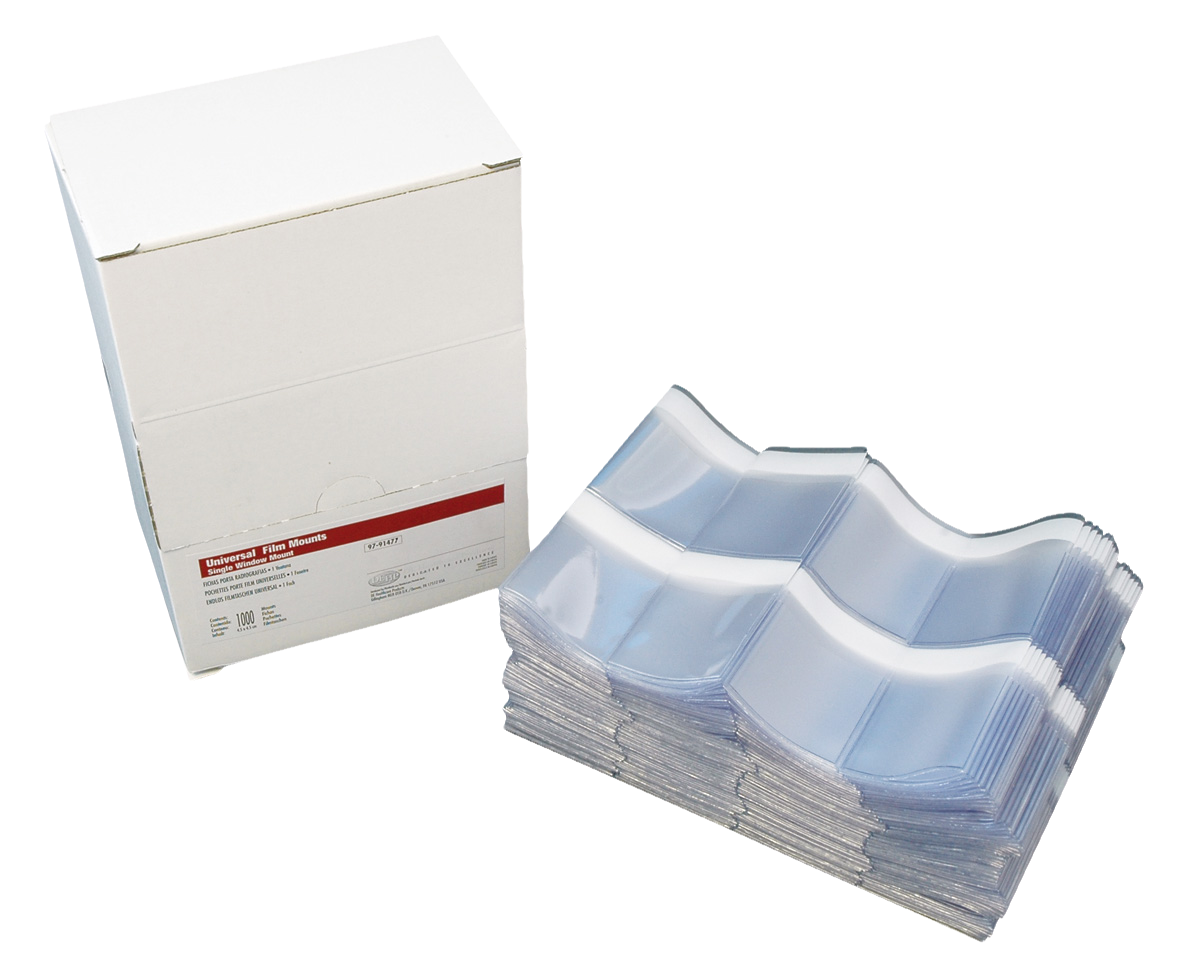 DEHP DEHP X-Ray Film Mounts Universal 1000pk 601150 - Henry Schein - UK