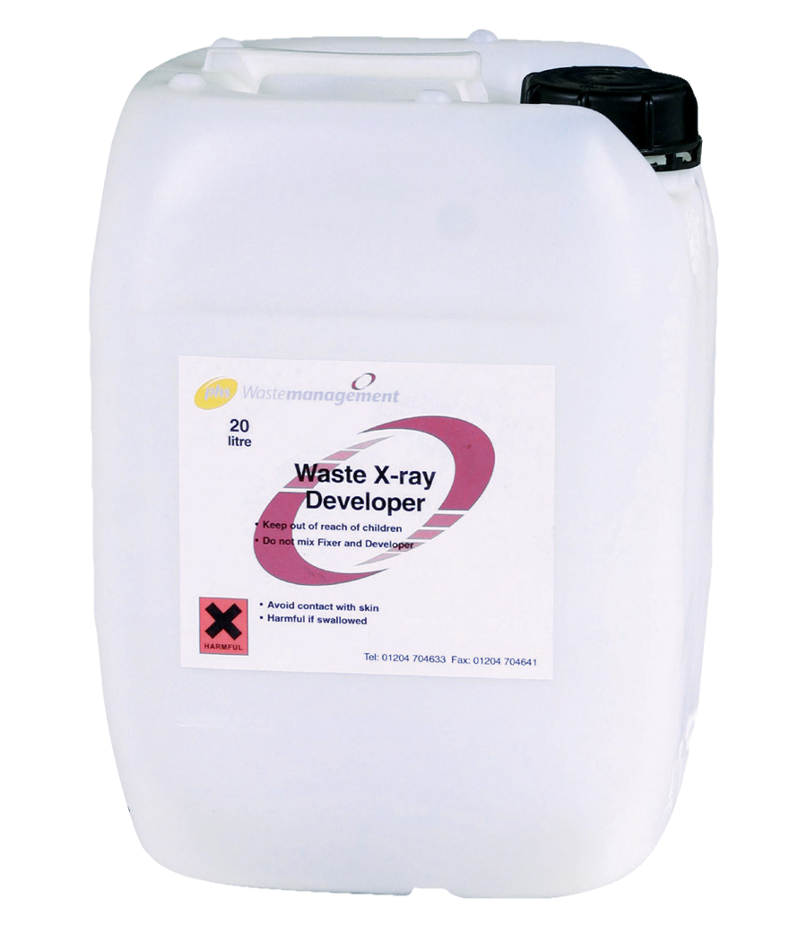 PHS Waste Management Waste X-Ray Developer Collection & Disposal 20L ...