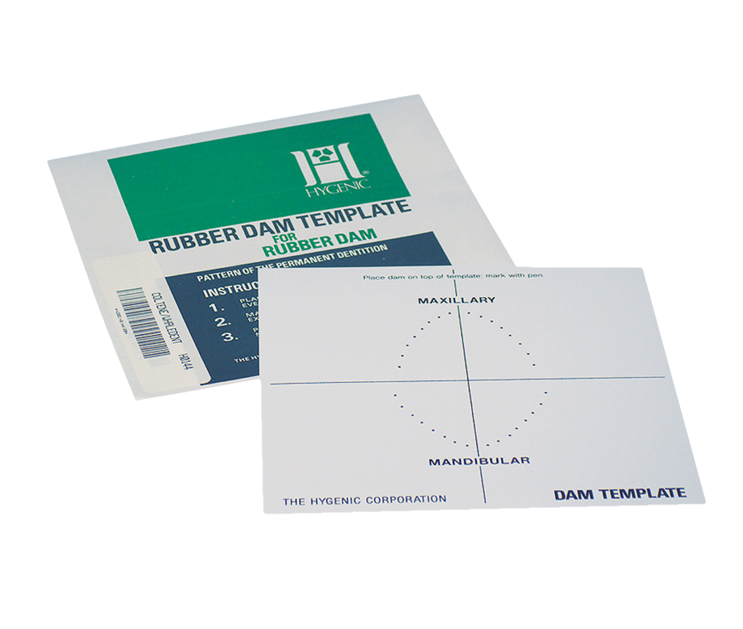 Coltene Hygenic Rubber Dam Template 5 Inch 218085 - Henry Schein - UK