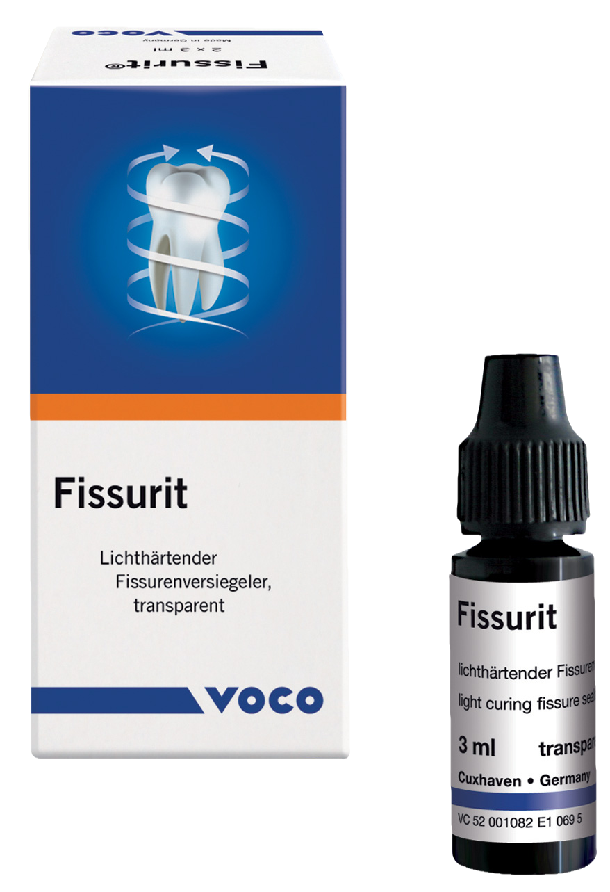 Voco Fissurit LC Sealant Transparent Bottle 3ml 2pk 206074 - Henry ...