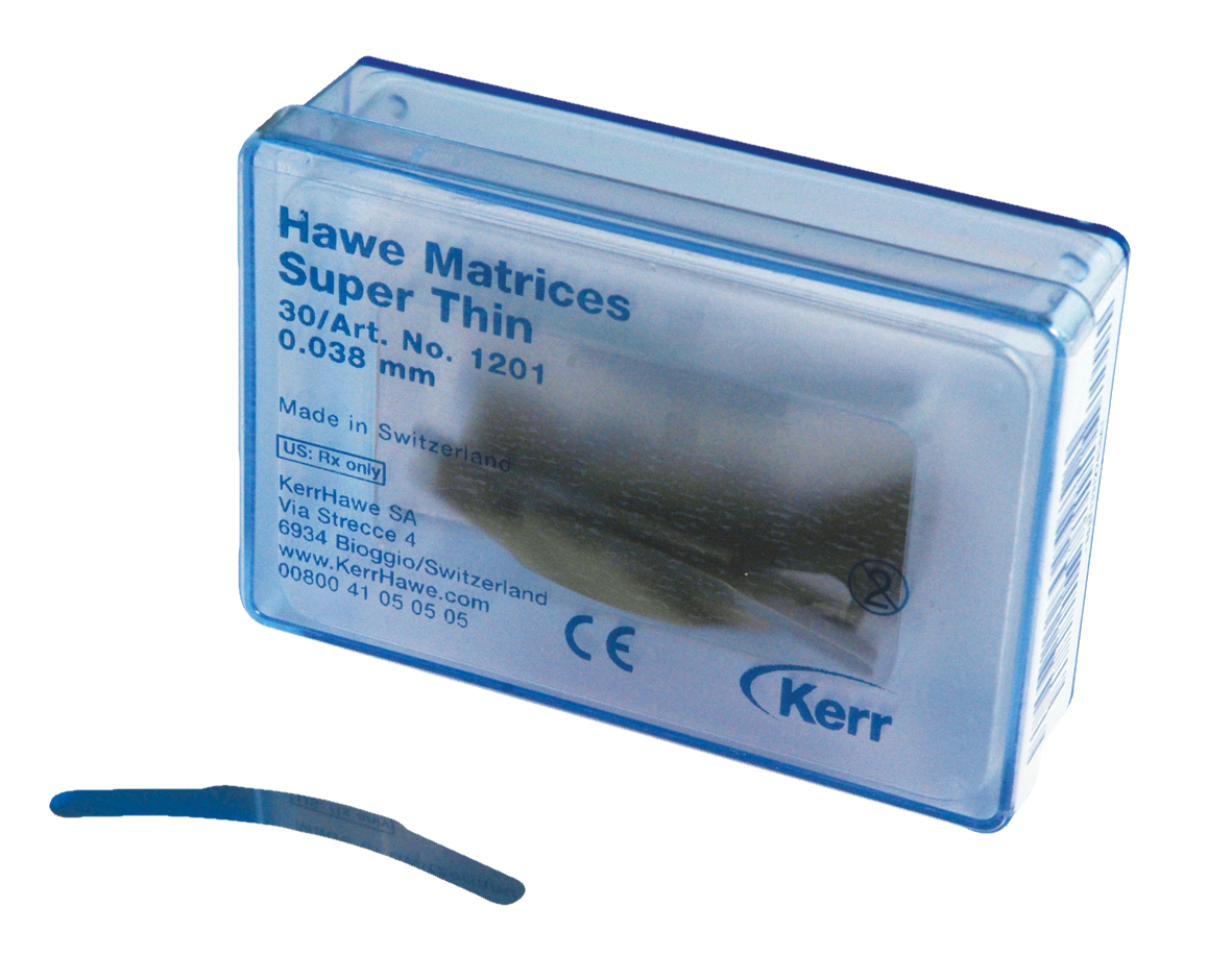 Kerr Hawe Matrix Strip Super Thin No 1201 30pk 216019 - Henry Schein - UK