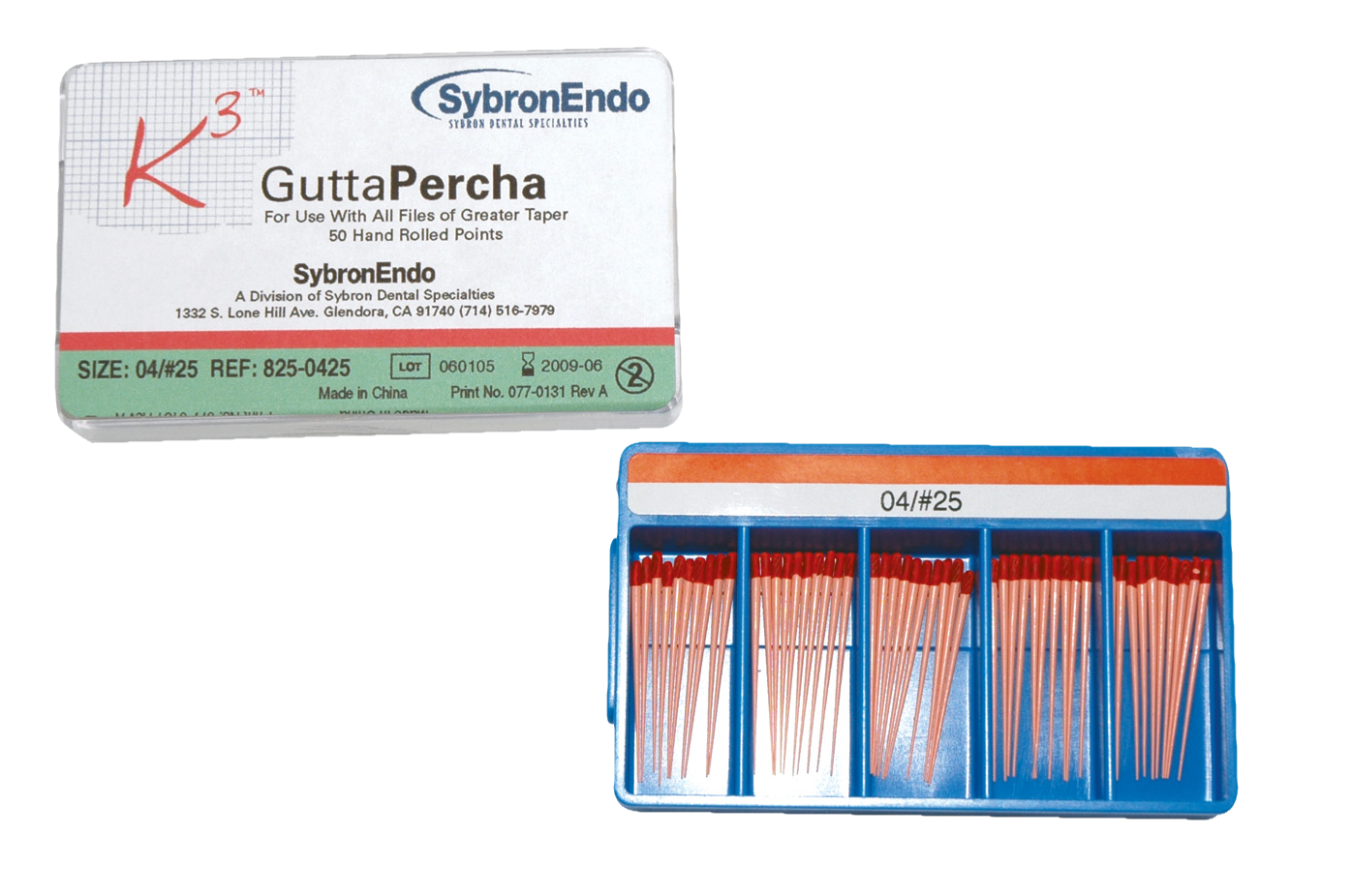 Kerr Endodontics K3 GP Points 04 25 50pk 403044 - Henry Schein - UK