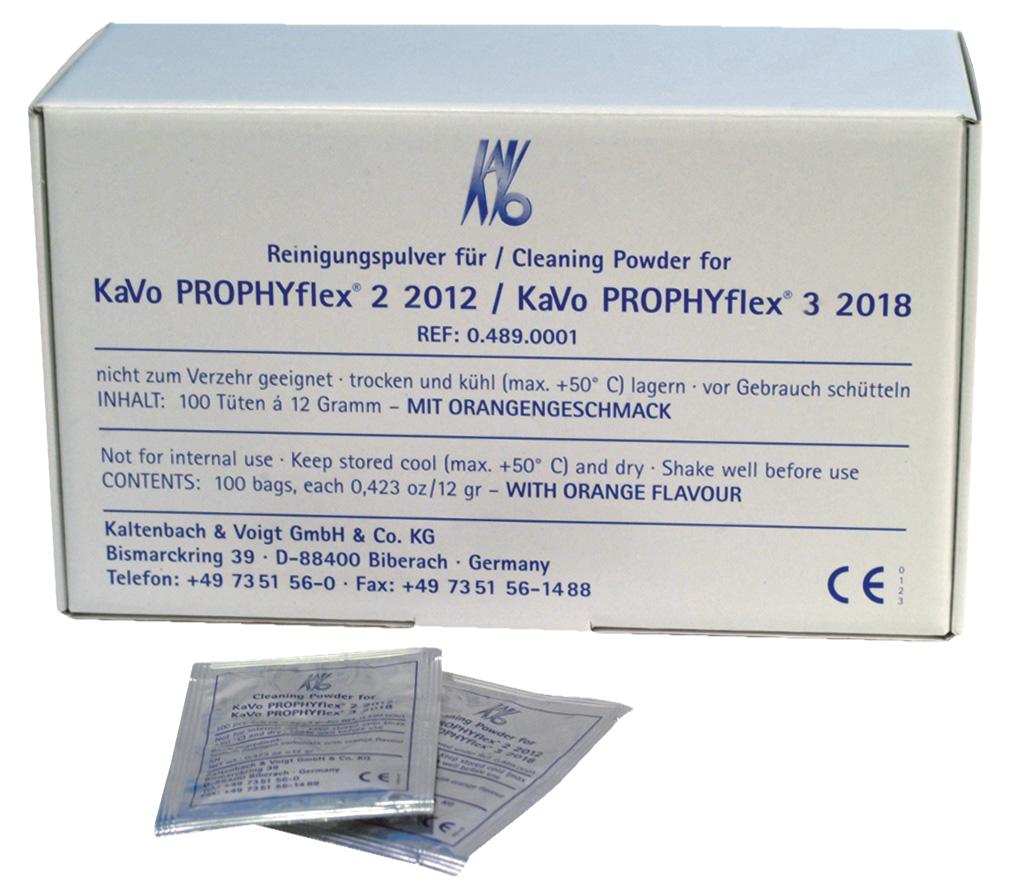 Kavo Prophyflex Powder Orange 15g 80pk 762170 - Henry Schein - UK