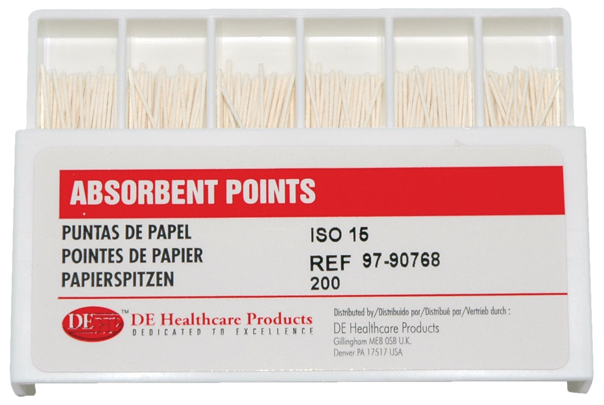 DEHP DEHP Paper Points 15 200pk 9790768 - Henry Schein - UK