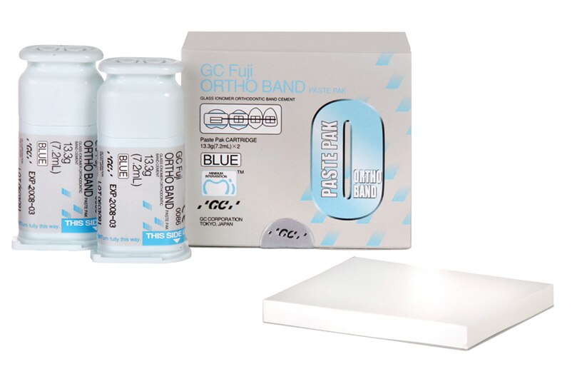 GC Europe Fuji Ortho Band Paste Cartridge 13.3g + Mix Pads 800297 ...