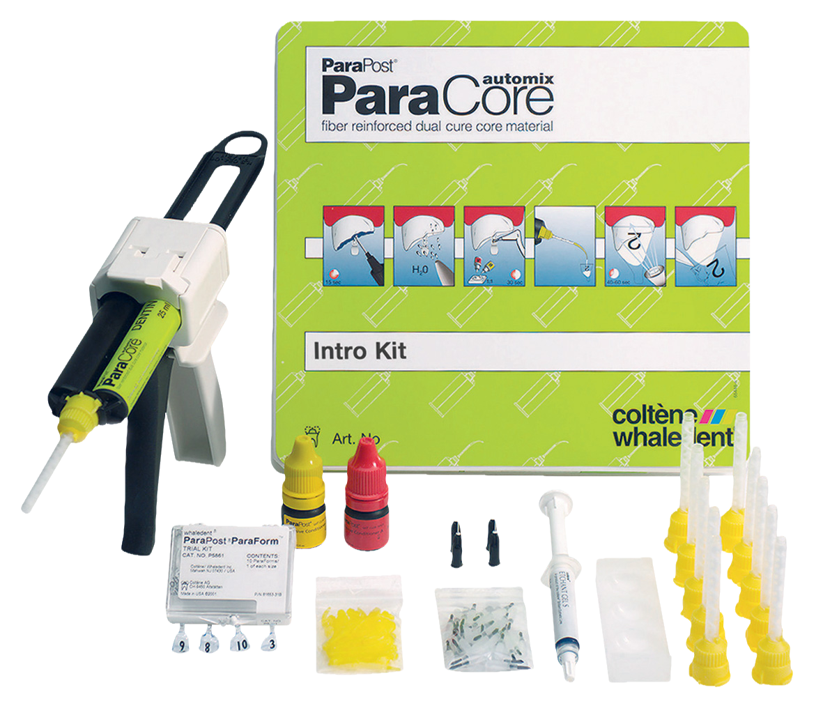 Coltene ParaCore White Intro Kit 25ml 1049624 - Henry Schein - UK