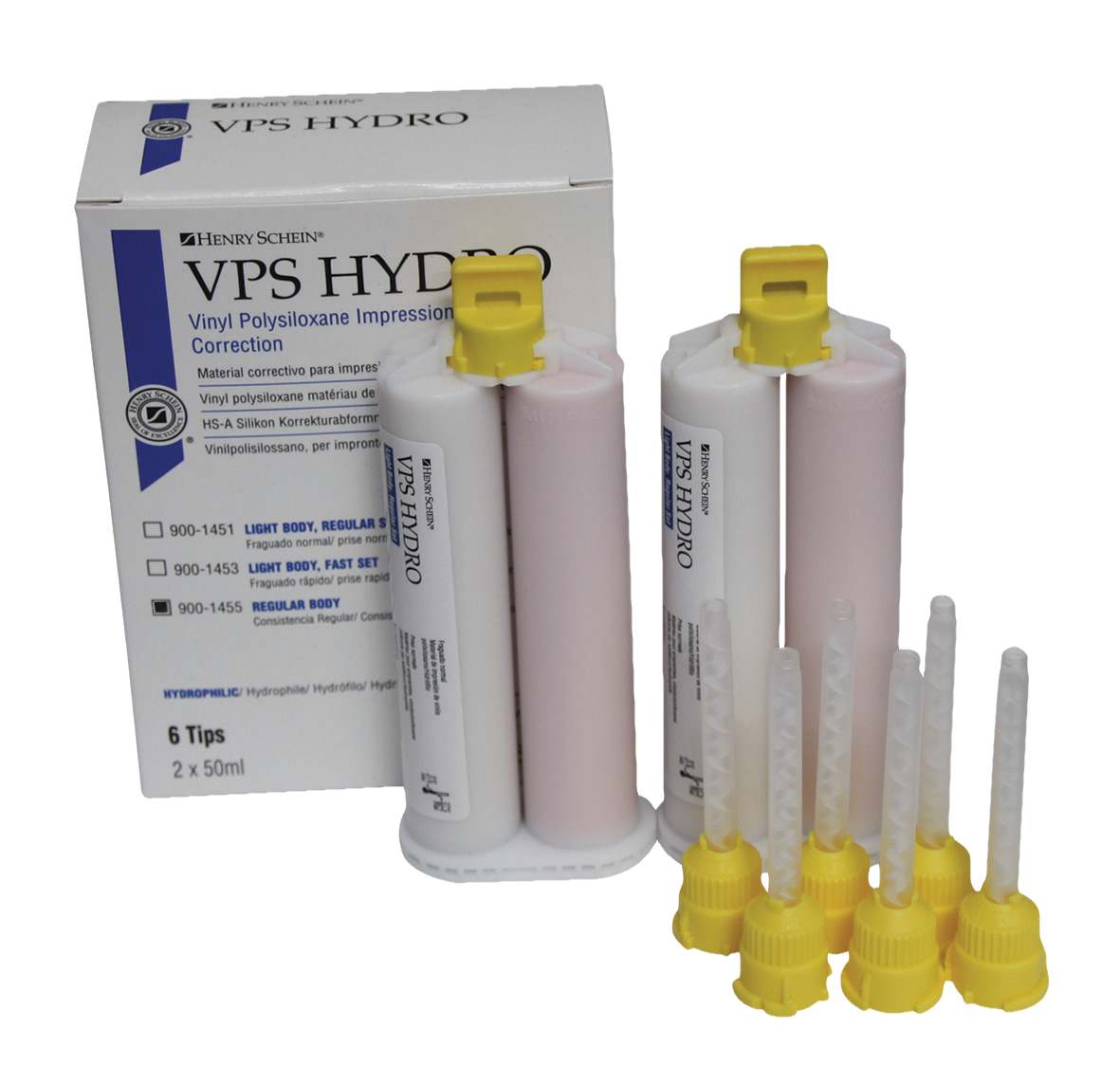 Henry Schein HS VPS Hydro Wash Regular Body Cartridge 50ml 2pk 9001455 ...
