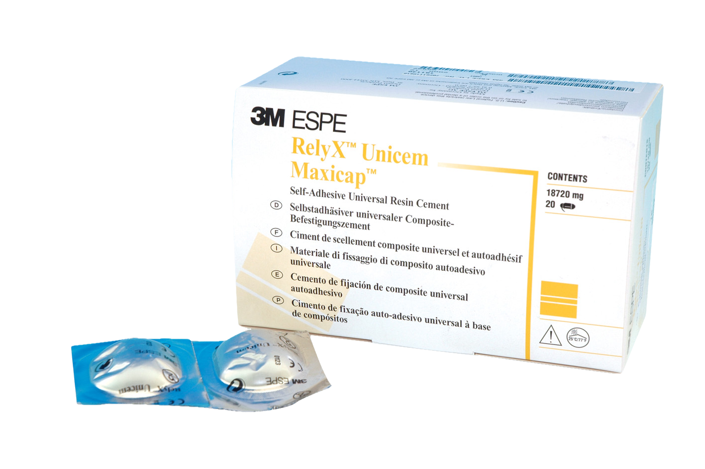 Solventum 3M RelyX Unicem Maxicap A2 20pk 1070676 - Henry Schein - UK