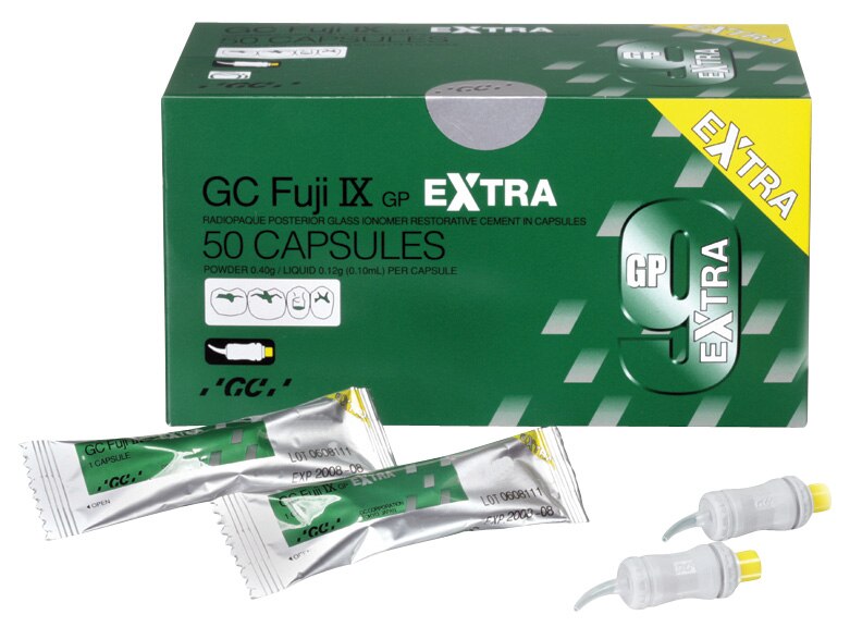 Fuji IX 9 GP Extra GI Capsules A1 50pk
