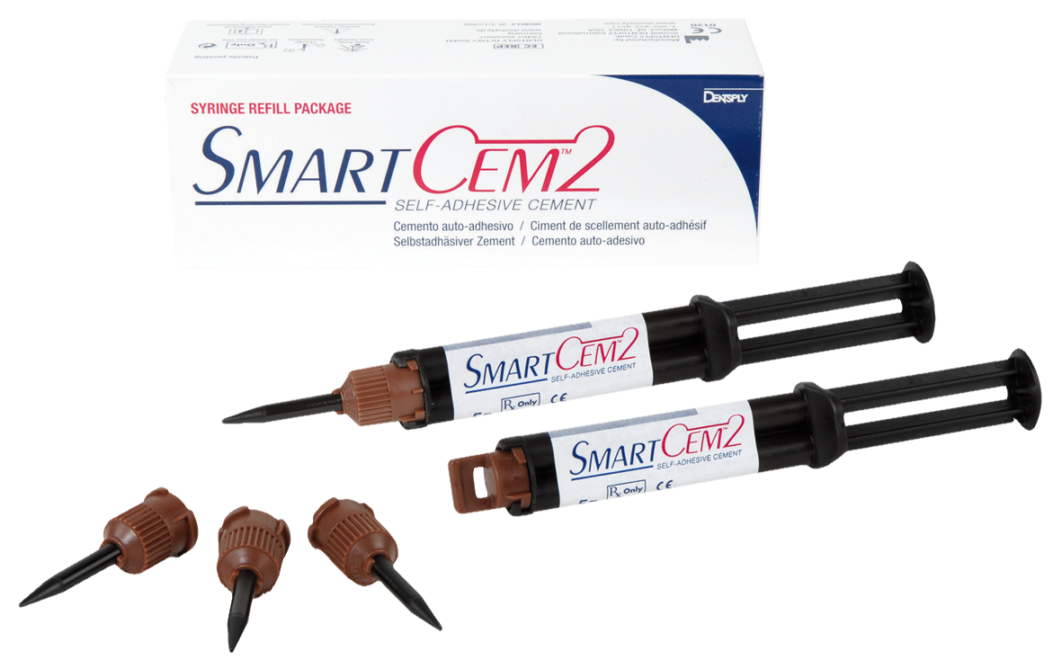 Dentsply Sirona Smartcem2 Refill Syringe 5g Translucent 2pk 1090782 ...