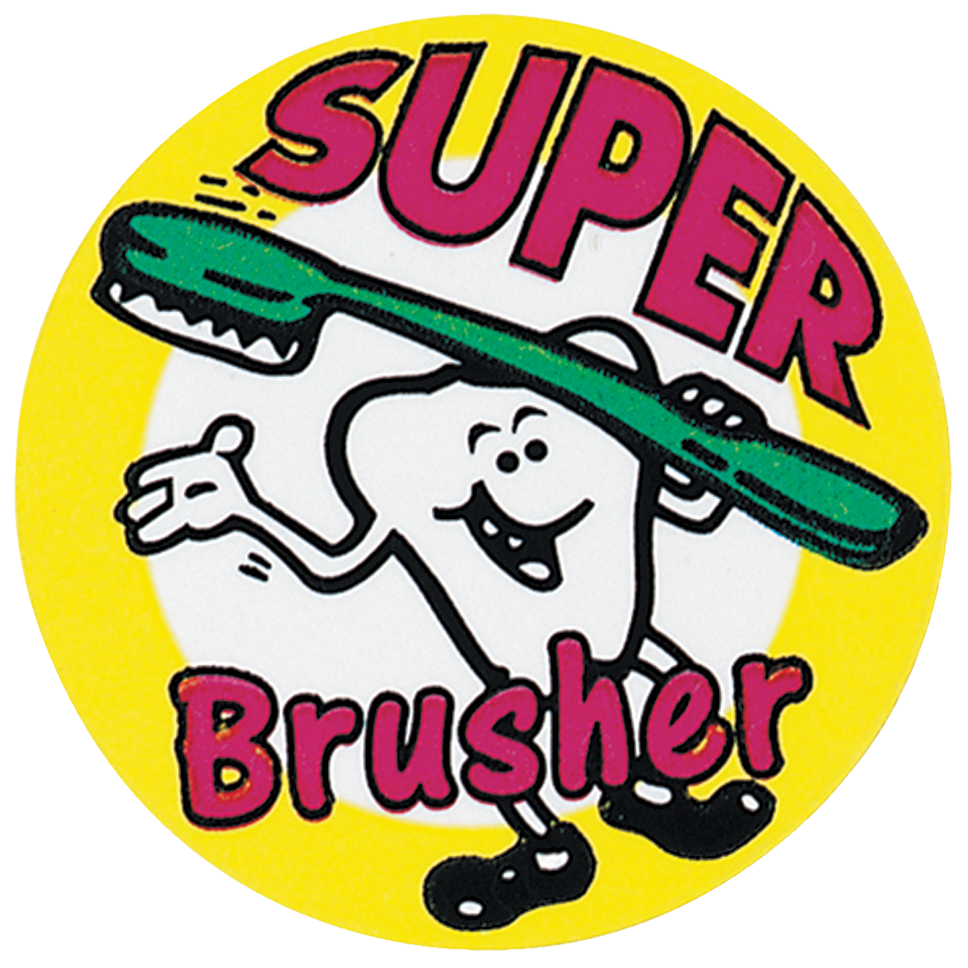 Sherman Speciality Stickers Super Brusher 100pk 1090969 - Henry Schein - UK