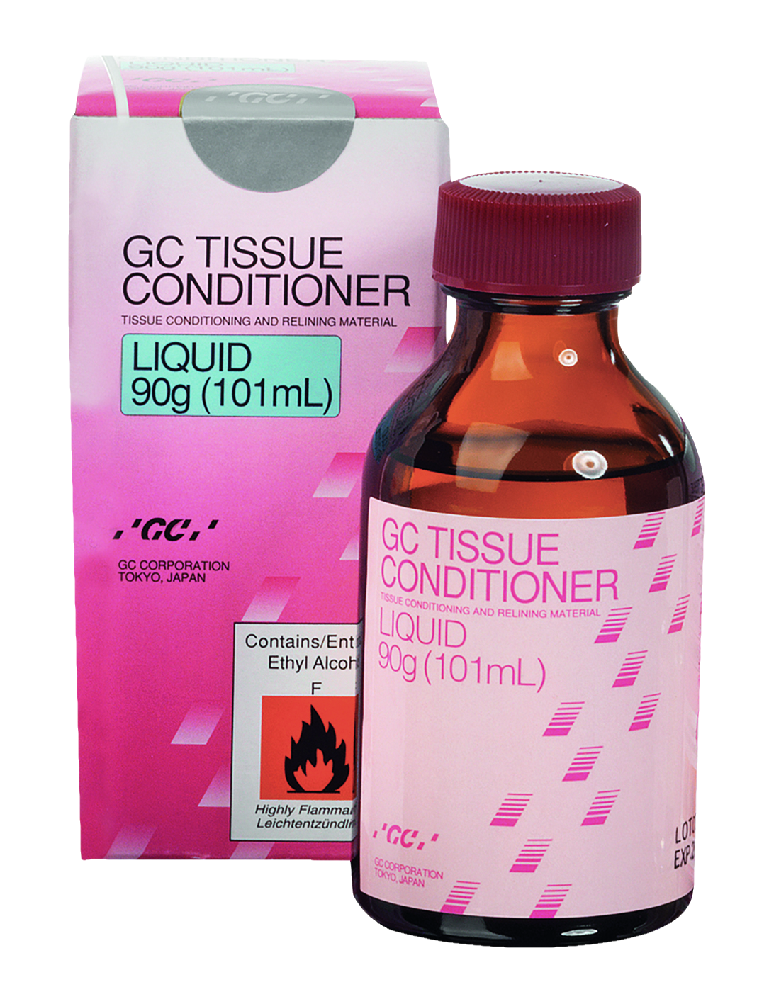 GC Europe GC Tissue Conditioner Liquid 90g 101ml 1091867 - Henry Schein ...