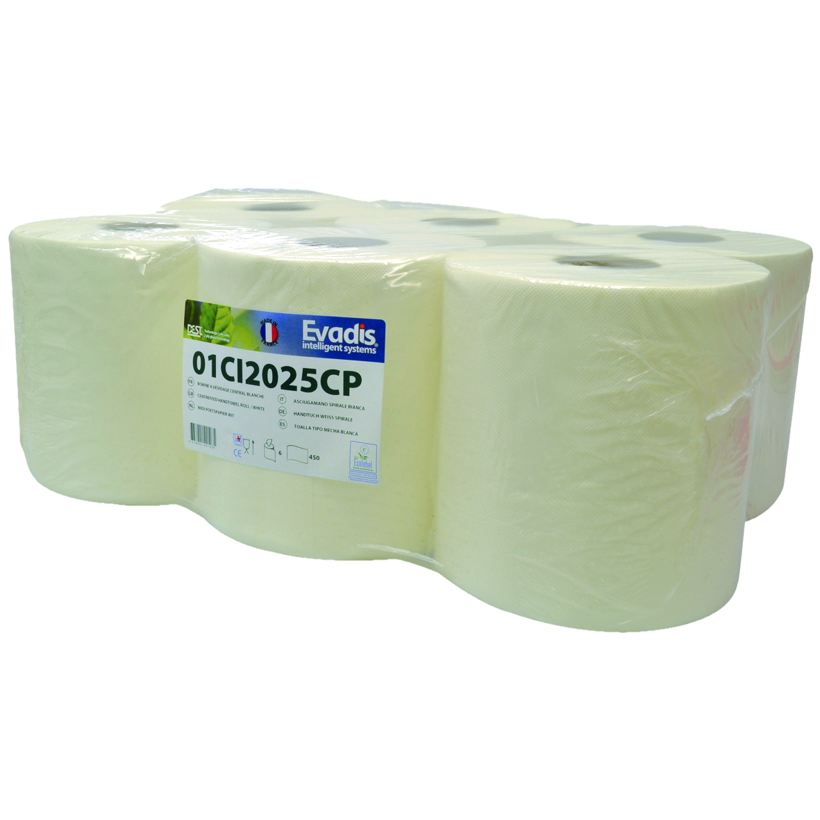 MP Hygiene White Centre Feed Rolls 9122500 - Henry Schein - UK