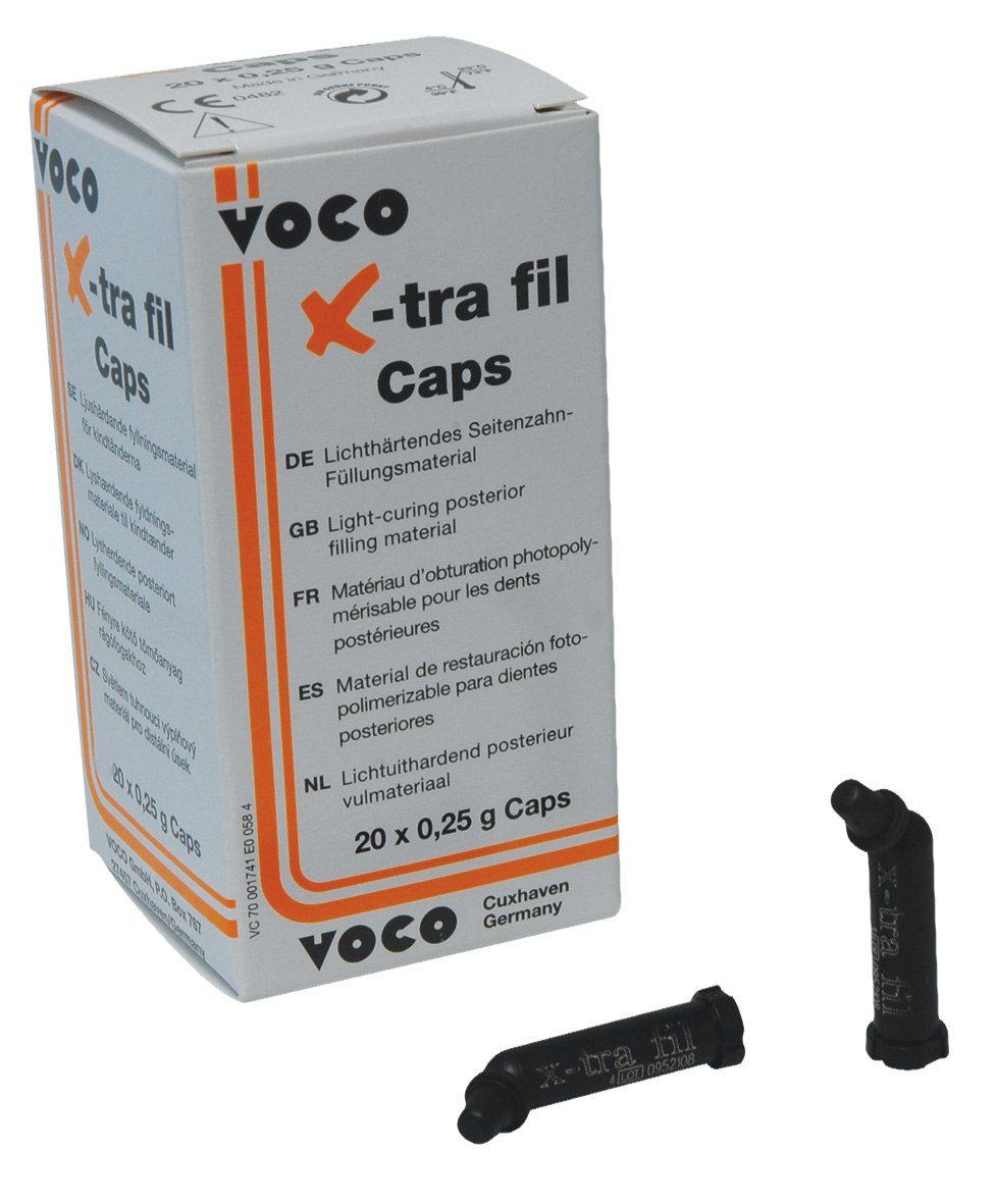 Voco X-Tra Fil Capsules 0.25g 20pk 1099581 - Henry Schein - UK