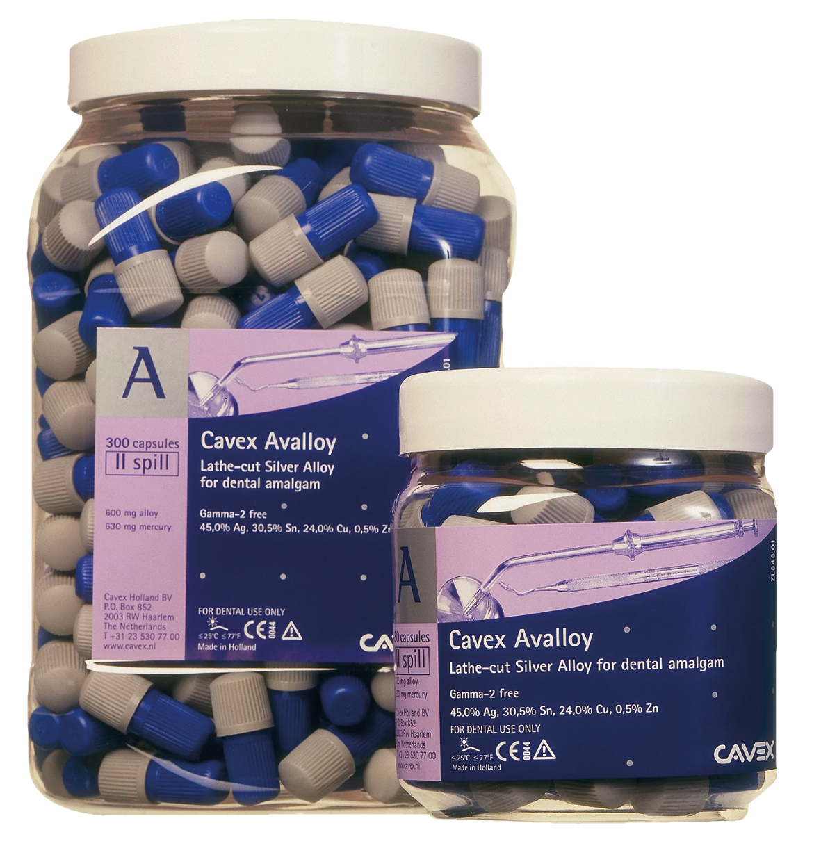 Cavex Cavex Avalloy 3 Spill Capsules 50pk 1100599 - Henry Schein - UK
