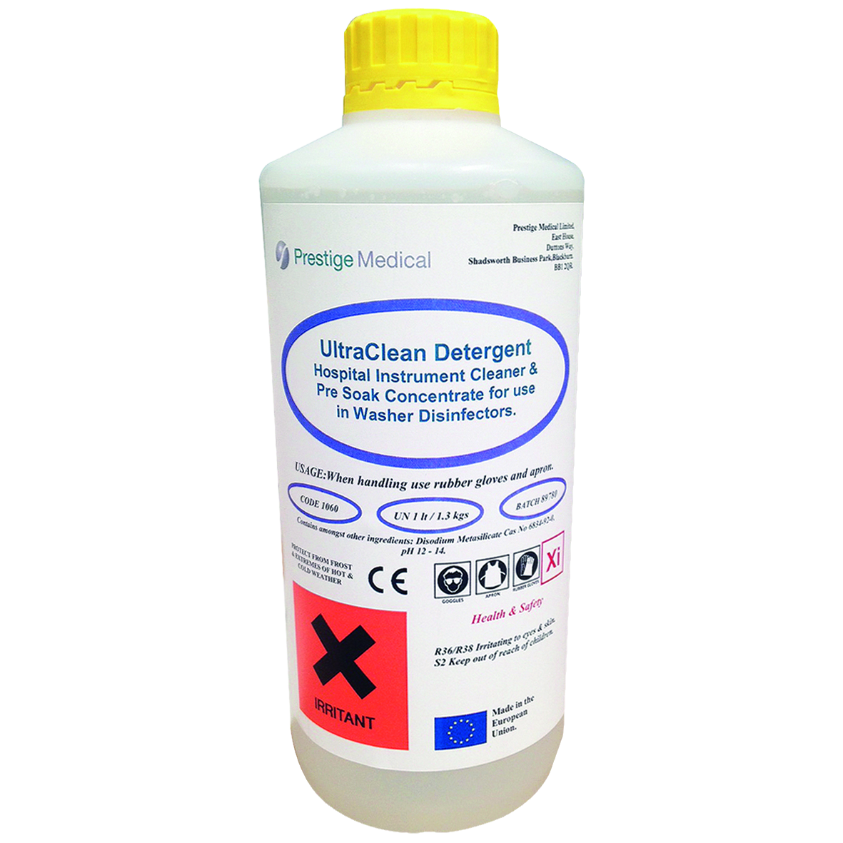 Prestige Medical UltraClean Detergent 1L 1106679 - Henry Schein - UK