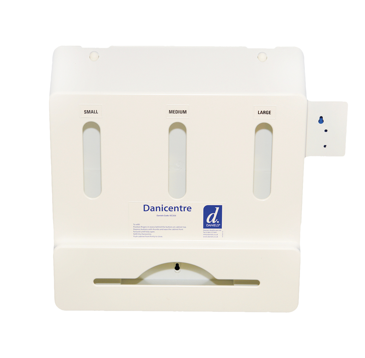 Daniels Healthcare Danicentre Standard Glove and Apron Dispenser FUR040 ...