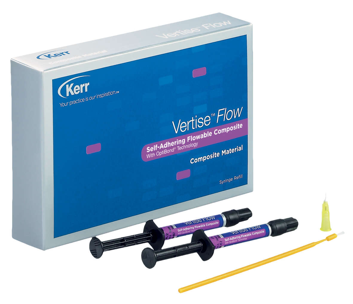 Kerr Vertise Flow Composite Syringe 2g A1 2pk 1110402 - Henry Schein - UK