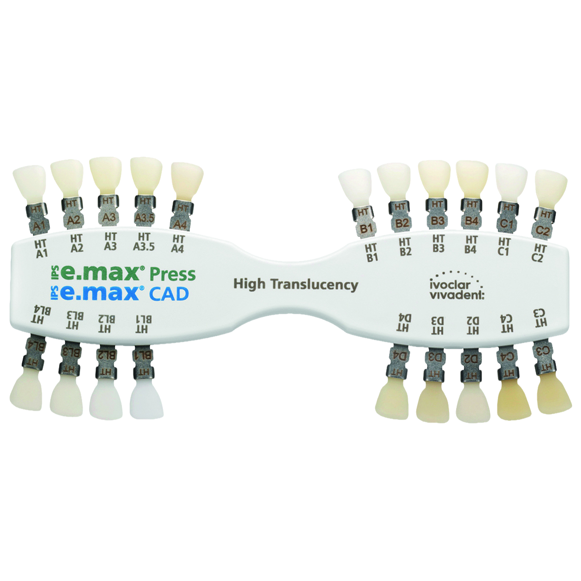 Ivoclar IPS e.max Press CAD HT Shade Guide 1110545 - Henry Schein - UK