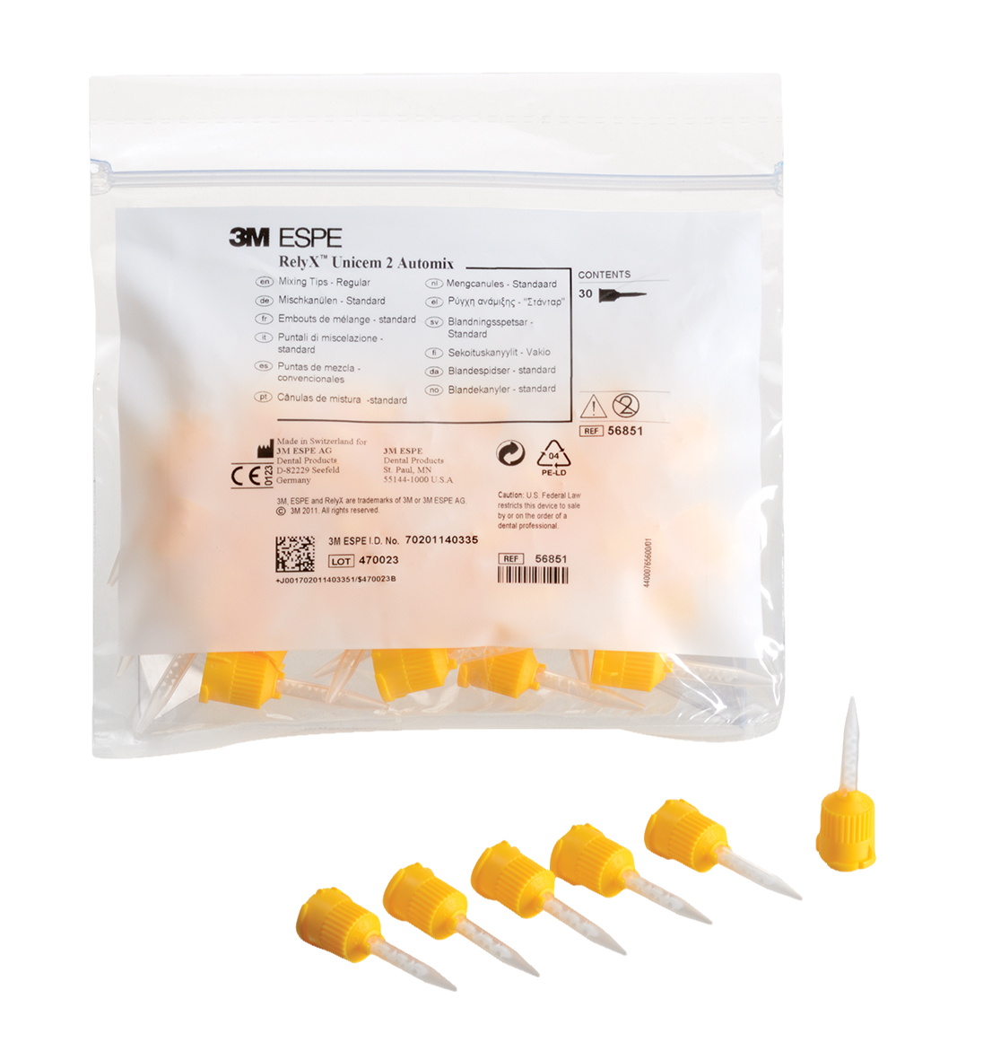 Solventum 3M RelyX Unicem 2 Automix Tips 30pk 1113434 - Henry Schein - UK