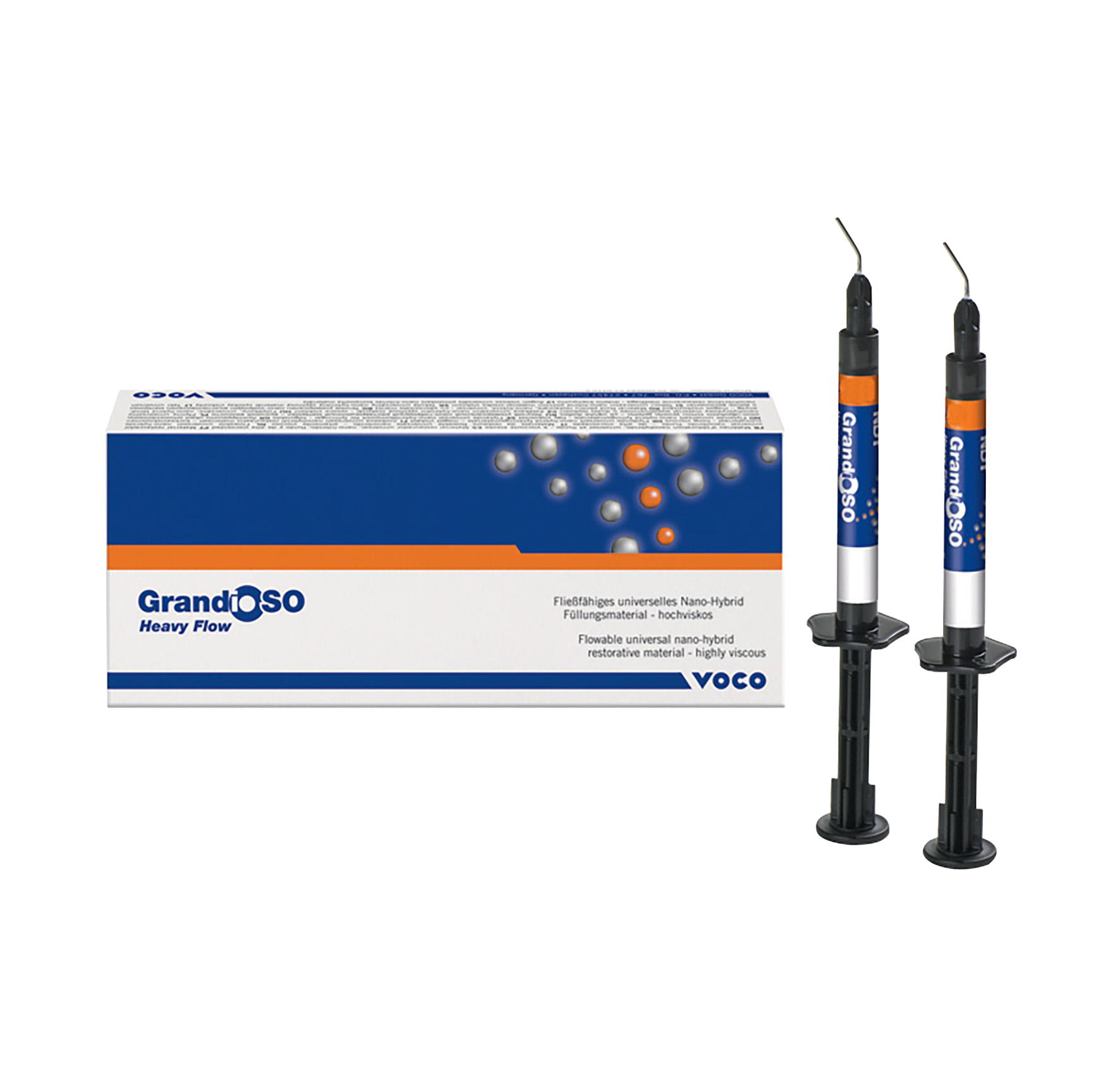 Voco GrandioSO Heavy Flow Syringe 2g B2 2pk 1114204 - Henry Schein - UK