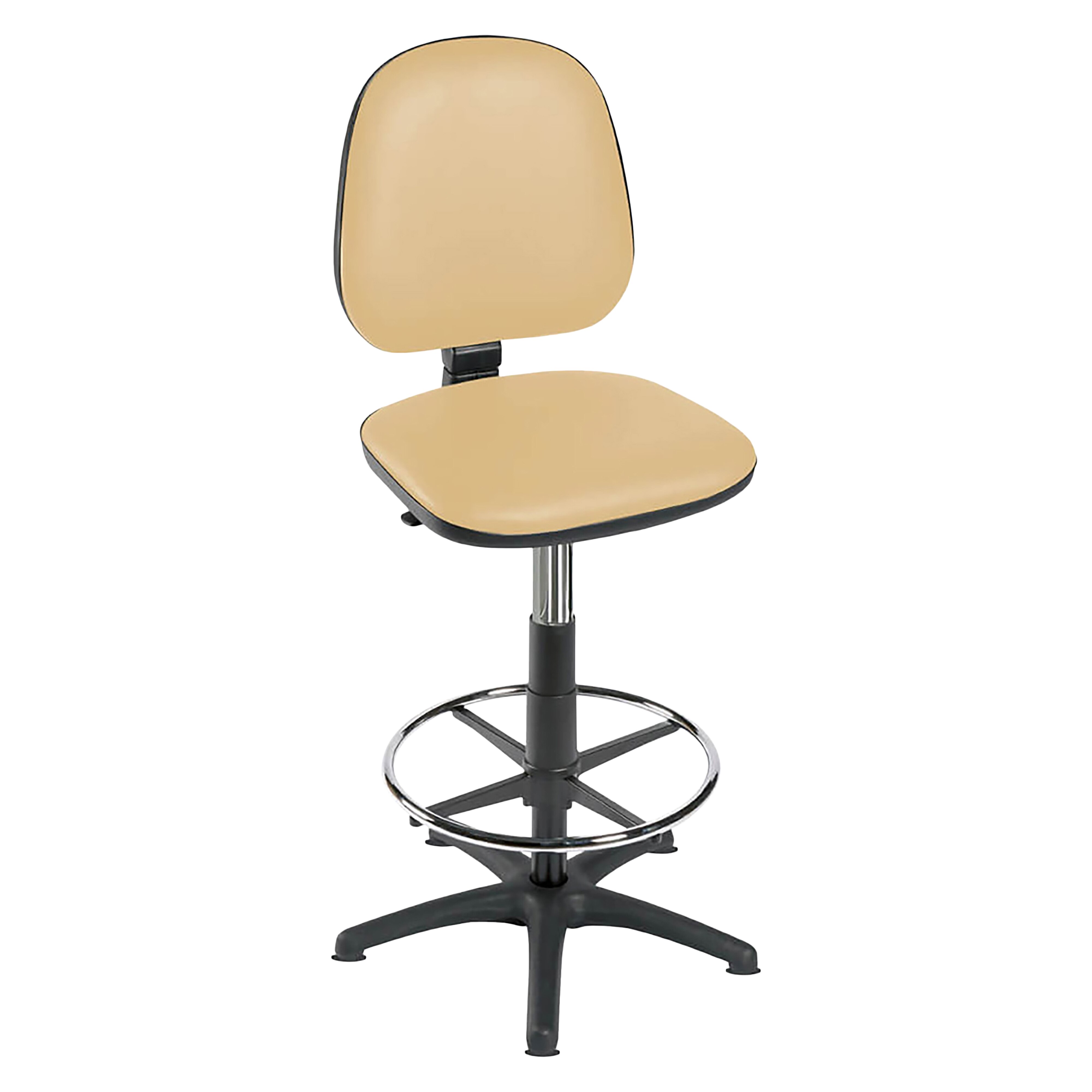 Sunflower Medical Gas-Lift Chair with Foot Ring Beige FUR38803 - Henry ...