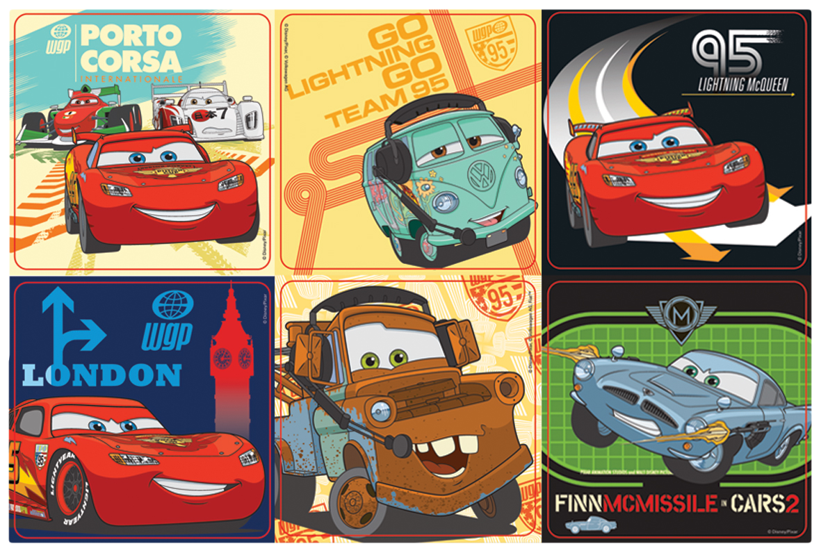 Sherman Speciality Stickers Cars 2 100pk 1121617 - Henry Schein - UK