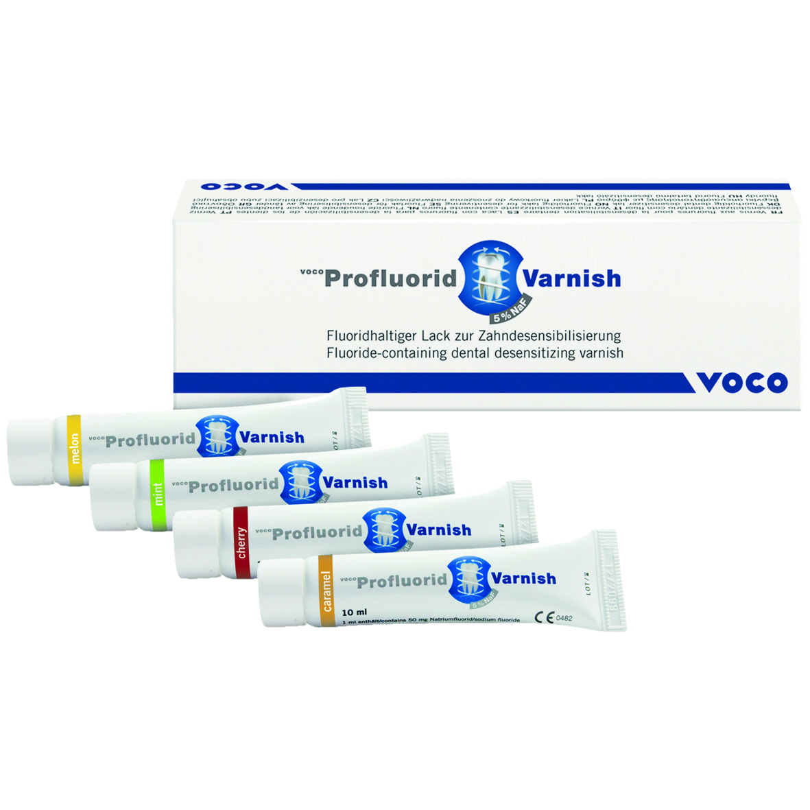 Voco Profluorid Varnish Tube Mixed 10ml 4pk 1123584 - Henry Schein - UK