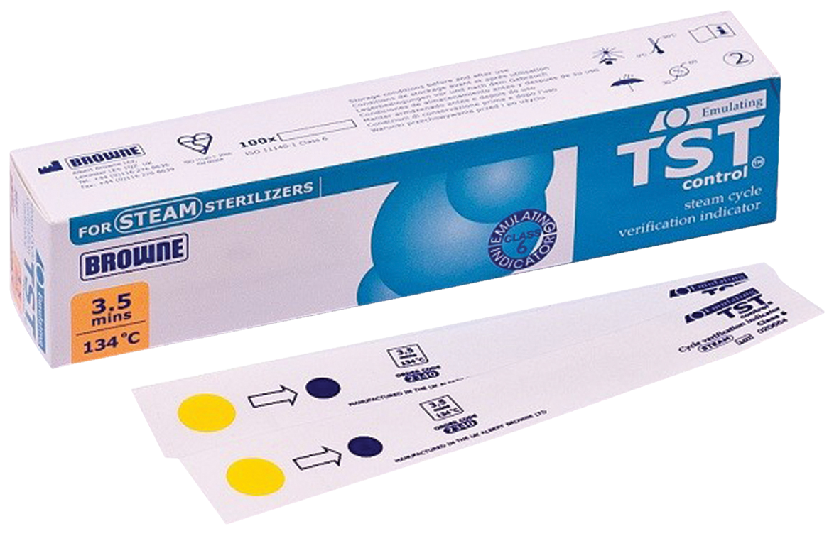 Isopharm Class 6 Steam Emulating Strips Self Adhesive 100PK 1123853 ...