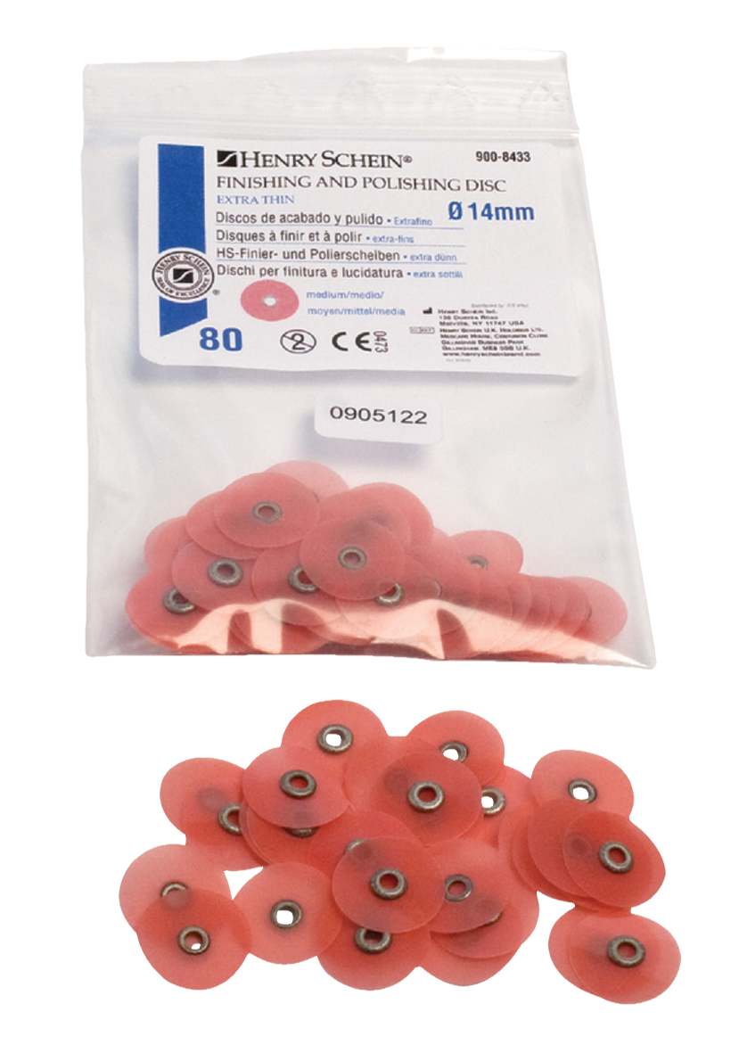 Henry Schein HS Finishing and Polishing Discs Extra Thin Refill 14mm ...